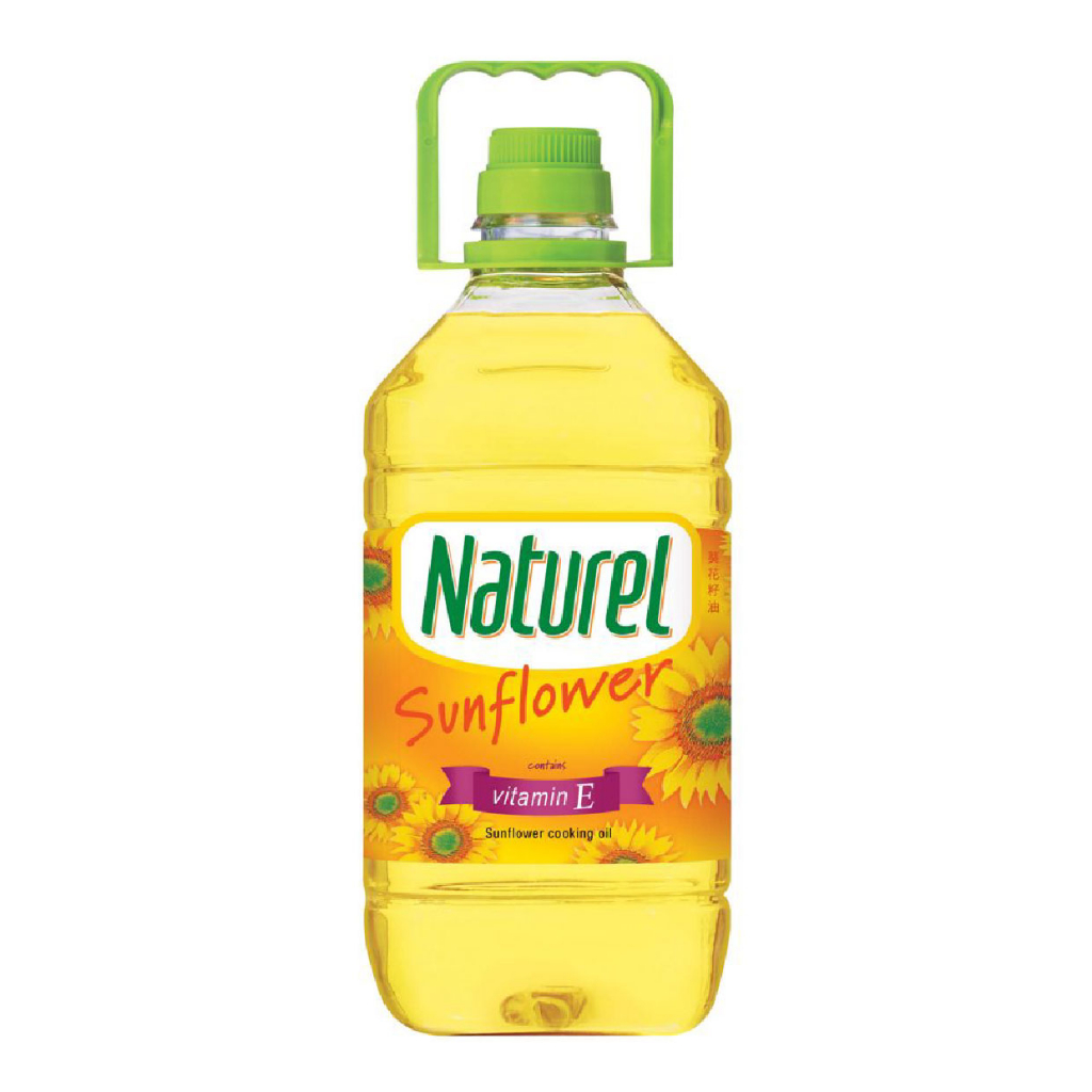 Naturel Cooking Oil Minyak Masak Blend / Canola / Sunflower (3kg ...