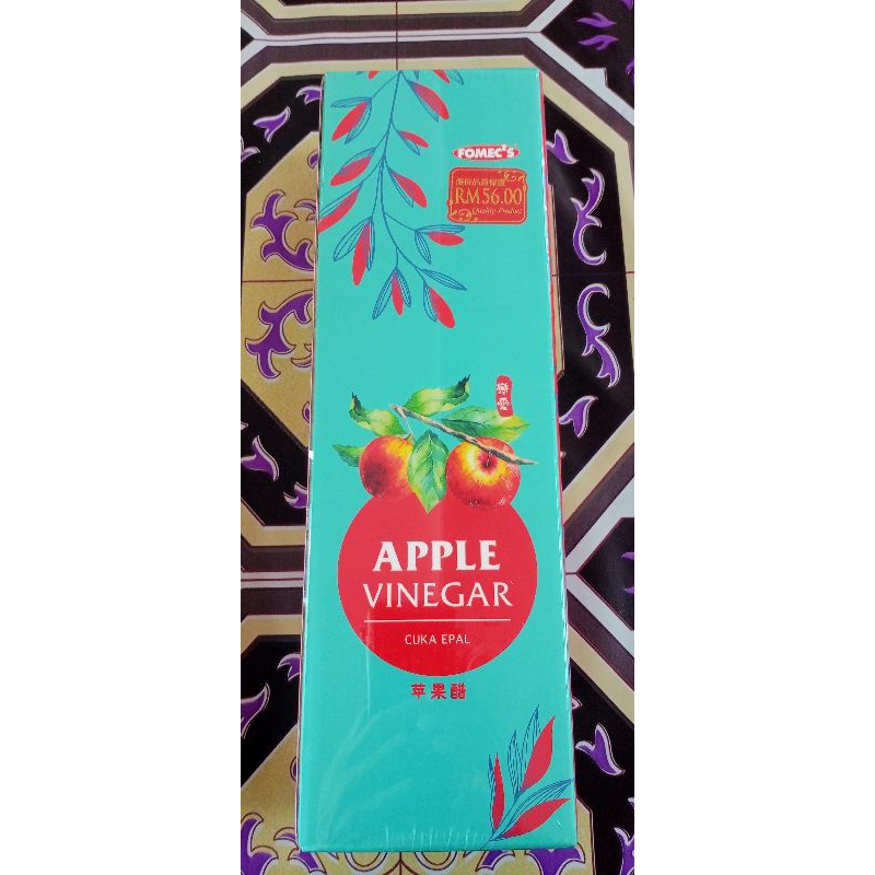 fomec's apple vinegar juice lemon vinegar juice 400ml. | Shopee Malaysia