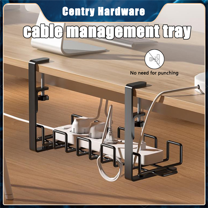 Under Table Cable tray/Cable Management Tray/Under Desk Cable ...