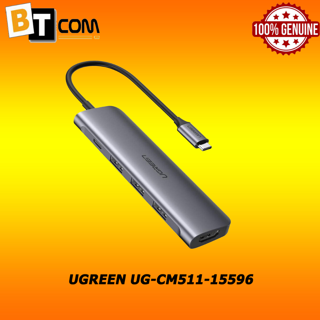 UGREEN USB-C TO MULTIFUNCTION USB HUB UG-CM511-15596 | Shopee Malaysia