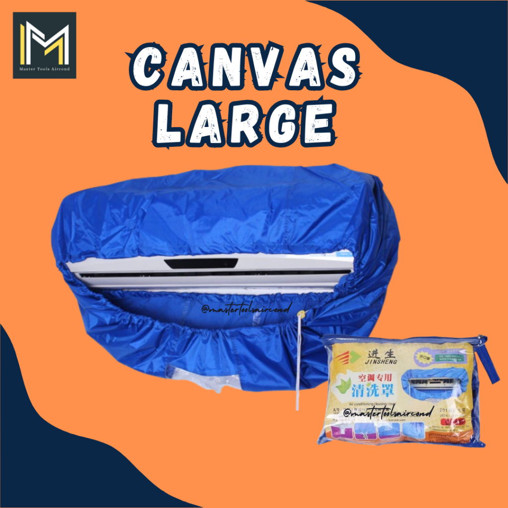 MTA Freegift Canvas Blue Large Air Conditioner Blue Wall Mounted Air ...