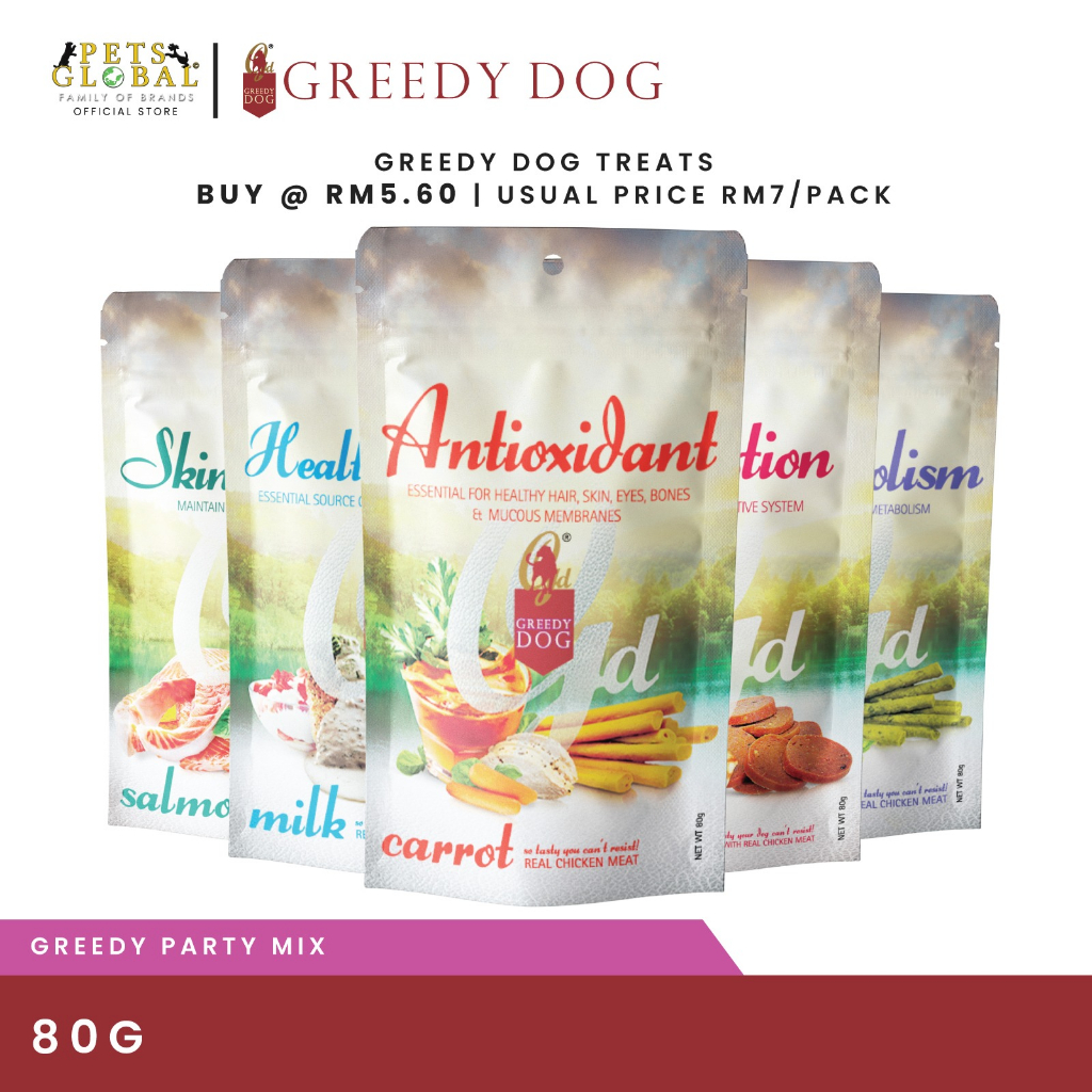 GREEDY DOG Dog Training Treats (80g) | Shopee Malaysia