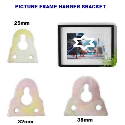 Picture Frame Hanger Picture Holding Bracket Hanger Flat Bracket ...