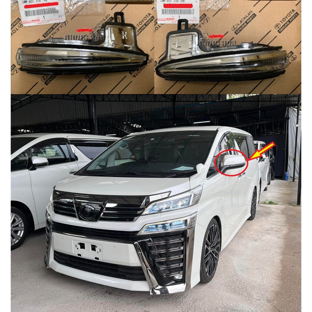 ORIGINAL TOYOTA ALPHARD VELLFIRE AGH30 GGH30 2016 - 2022 DOOR SIDE ...