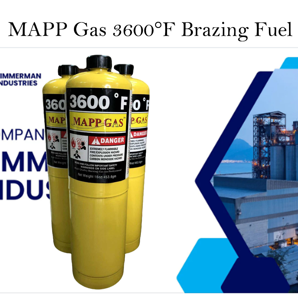 MAPP Gas 3600°F Brazing Fuel | Shopee Malaysia