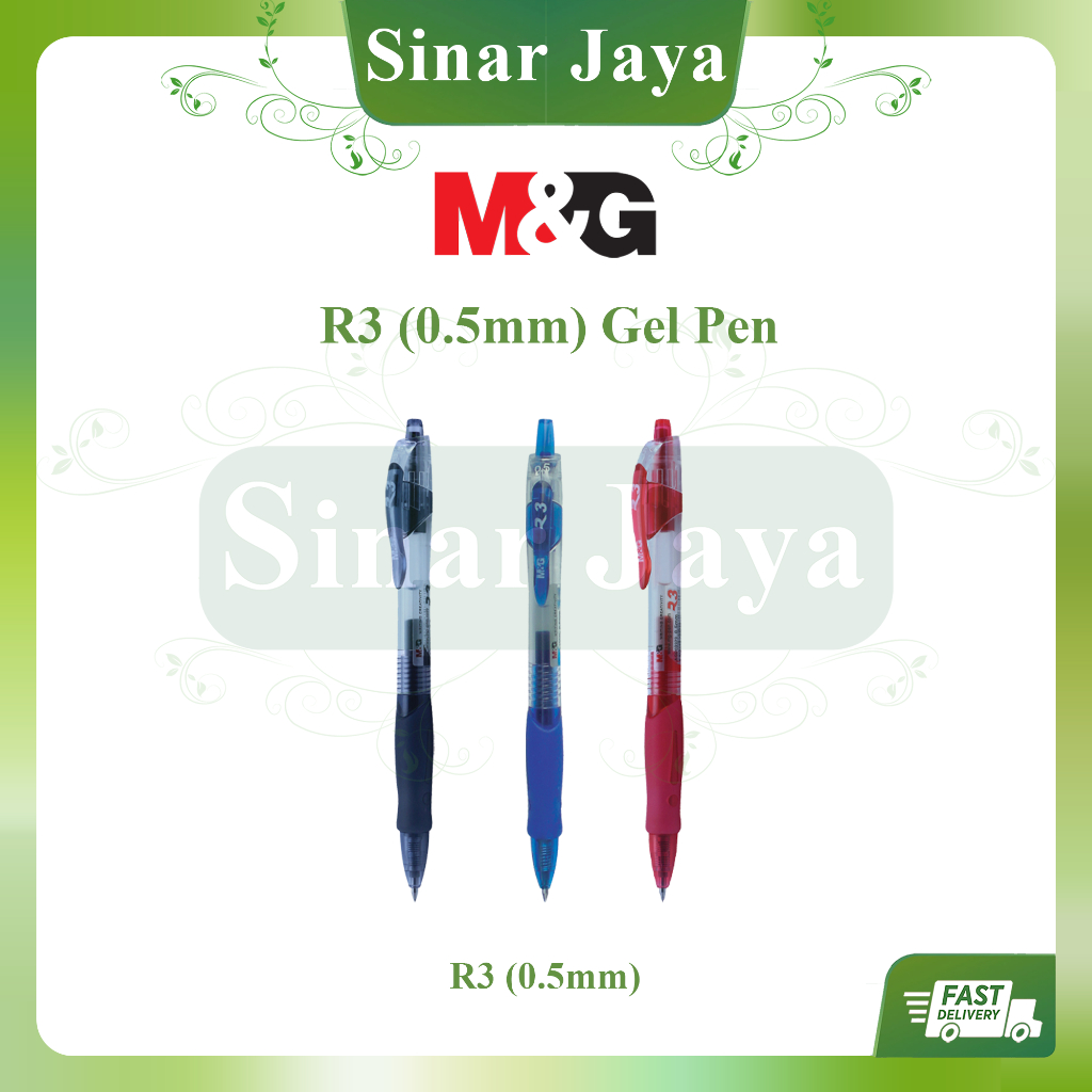 [SJ] M&G R3 / R5 Gel Pen / Refill AGP12371 / AGP02372 (1pc) | Shopee Malaysia