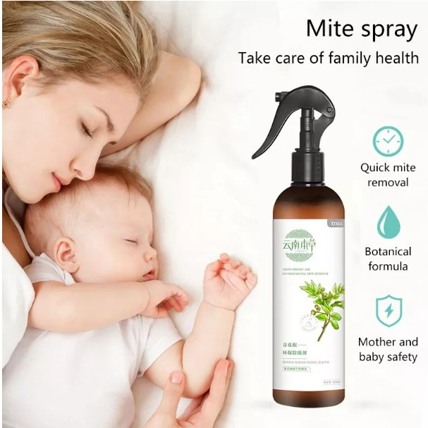 🇲🇾Mite Removal Spray bed bud Dust Mites removal pack Natural plant ...