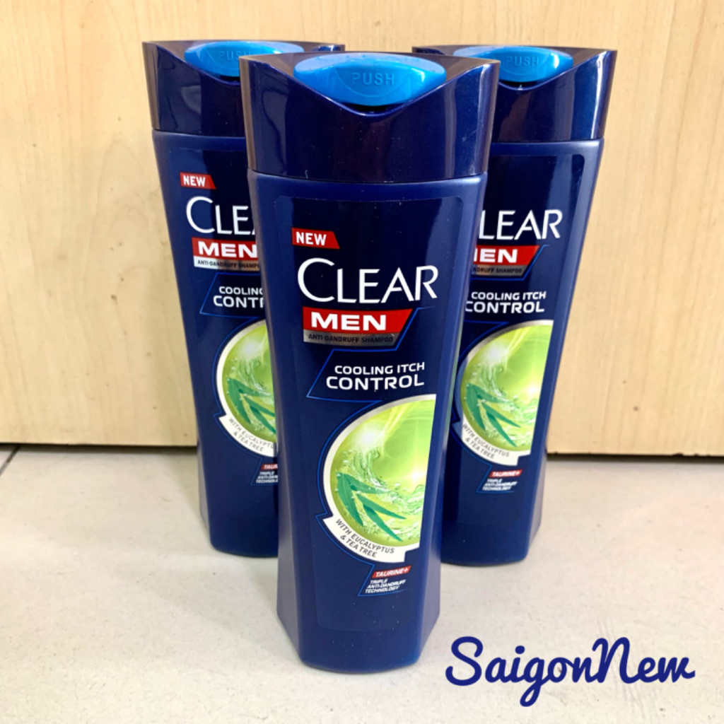 Clear Men Anti-Dandruff Shampoo - Cooling Itch Control 315ML | Shopee ...
