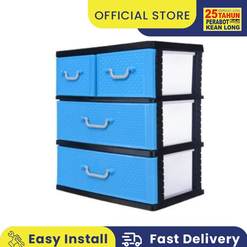 KLSB Laci Serbaguna / Plastic Drawer Multipurpose / 3 Tier Drawer ...