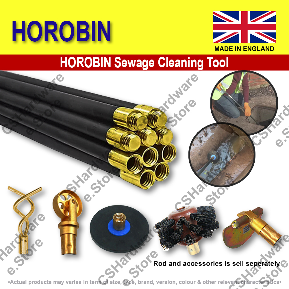 HOROBIN Polypropylene Sewage Cleaning Remove Clog Accessories Rod ...