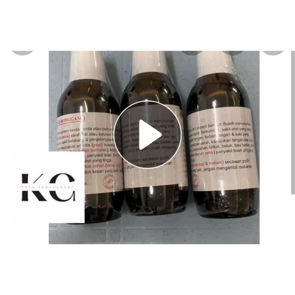 ORI AIR KAYU GERONGGANG 100% ORIGINAL DARI KILANG BAHASA MELAYU ...
