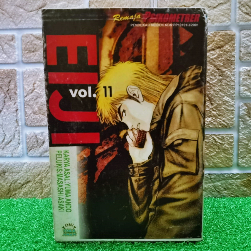 PRELOVED 』Komik "Remaja Psikometer Eiji" (Tora Aman) Karya Yuma Ando ...