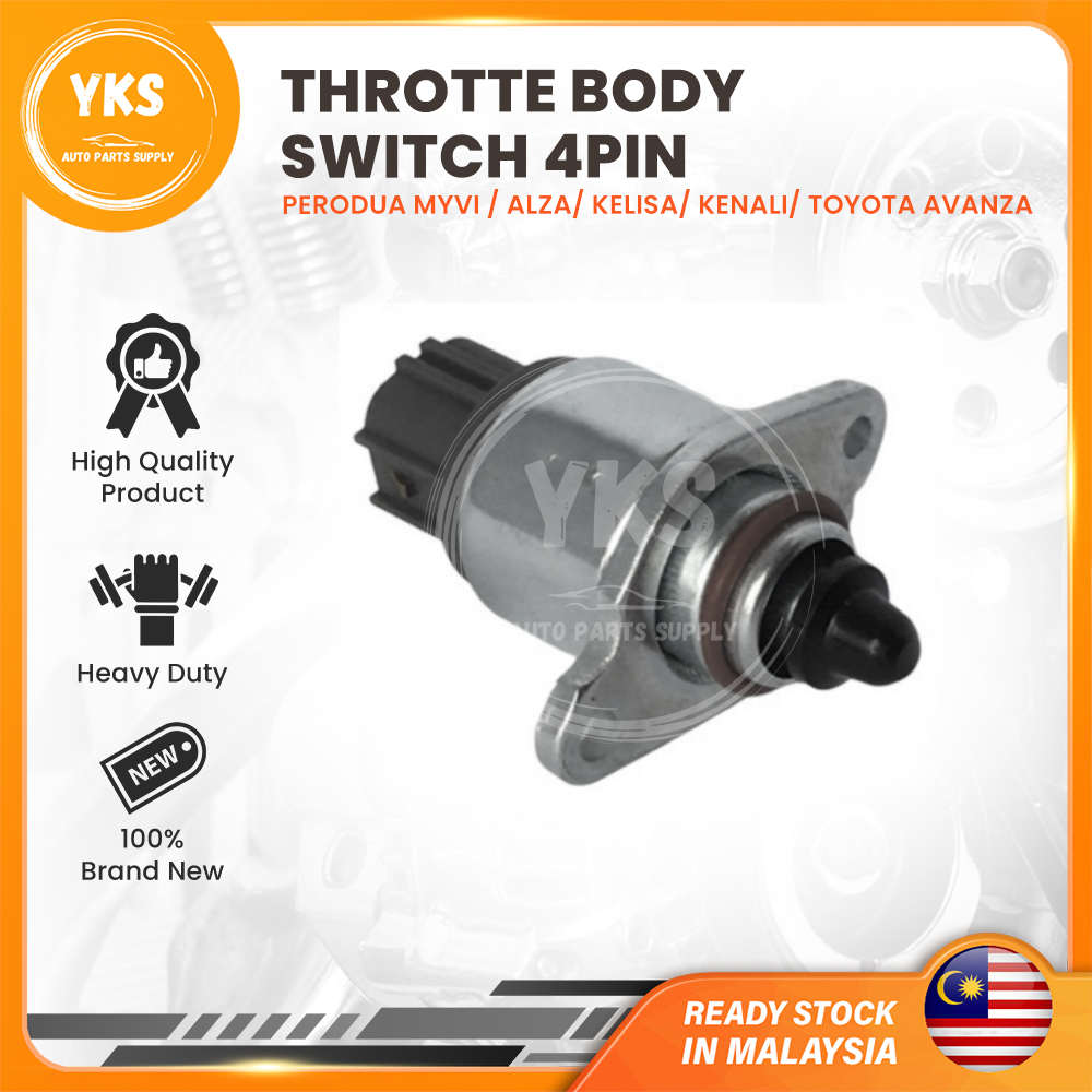 🔥ORIGINAL🔥 4PIN THROTTLE BODY SWITCH SENSOR IDLE SPEED CONTROL VALVE ...