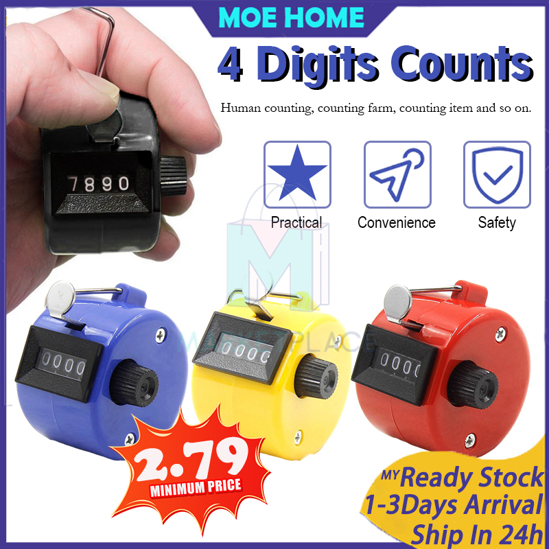 [6 Colours] Mini Tasbih Digital Finger Hand Tally Digital Counter ...