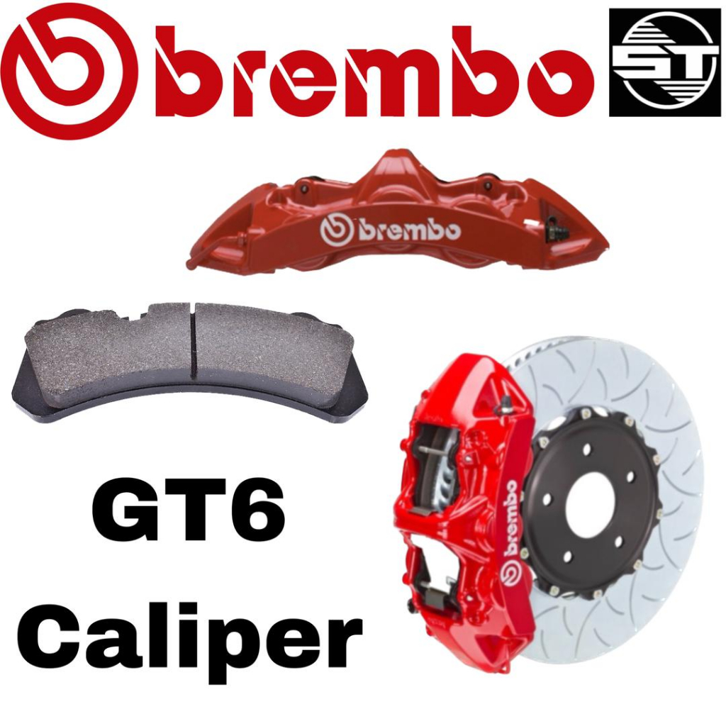 BREMBO GT6 BIG 6 POT Caliper for TOYOTA HONDA PERODUA PROTON NISSAN | Shopee Malaysia