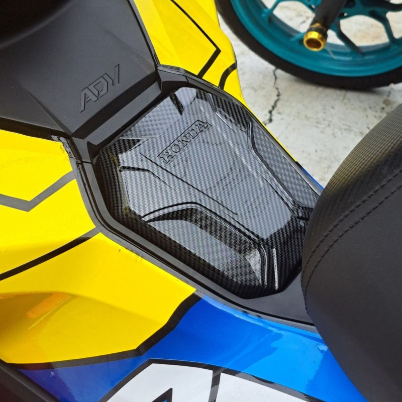 Honda ADV160 Fuel Tank Cover Water Transfer Carbon Fiber Tank Cap Cover ...