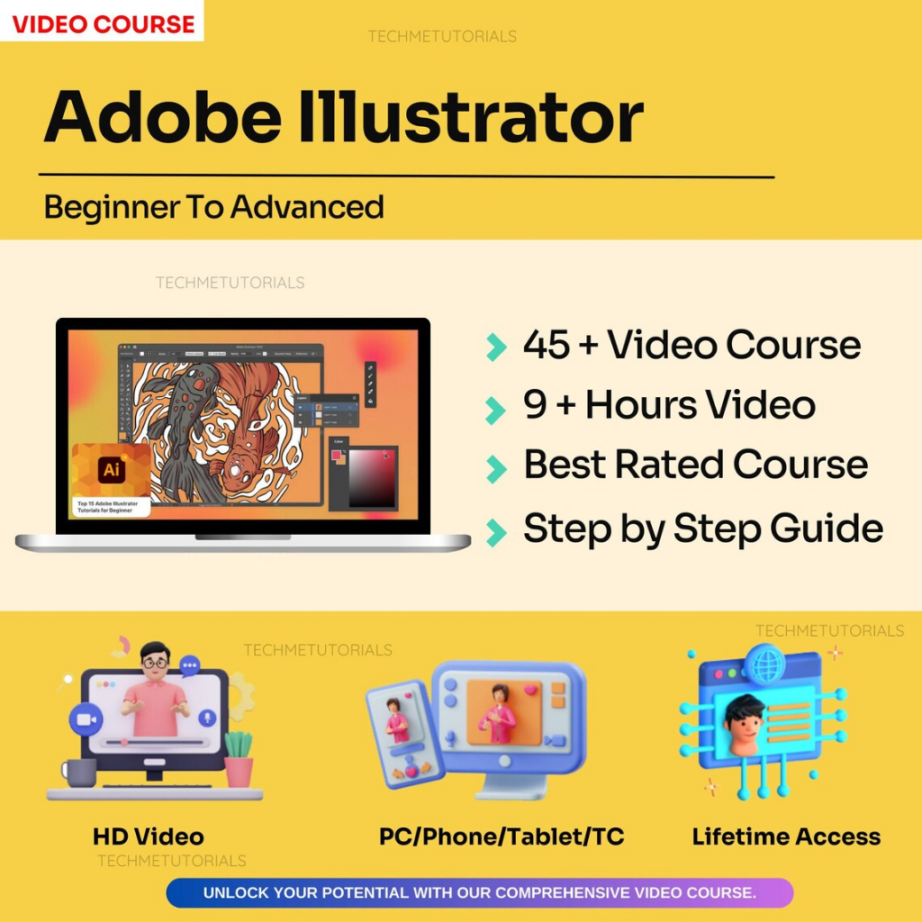 Adobe Illustrator CC Beginner to Advanced Masterclass | Shopee Malaysia