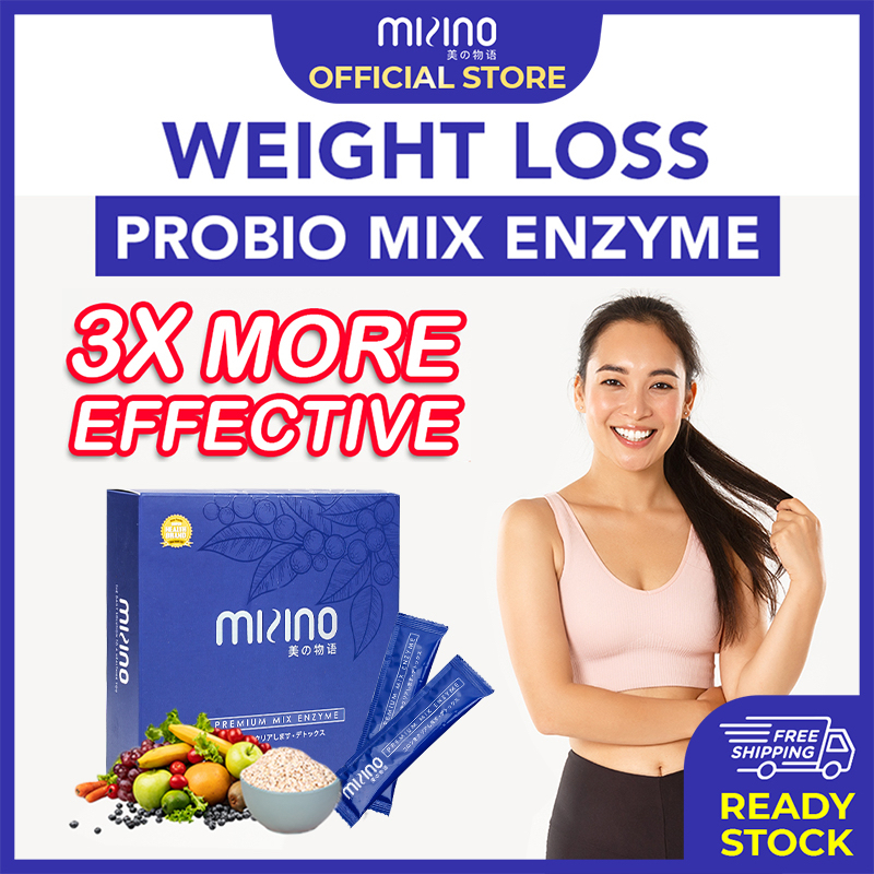 PROMO Mizino Mix Enzyme Slimming Diet Detox Drink Probiotic Supplement ...