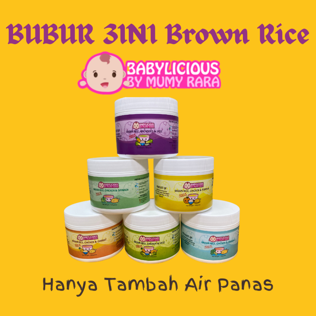 Bubur Baby Makanan Bayi Seawal 6 Bulan - Kegunaan Harian, Nursery ...