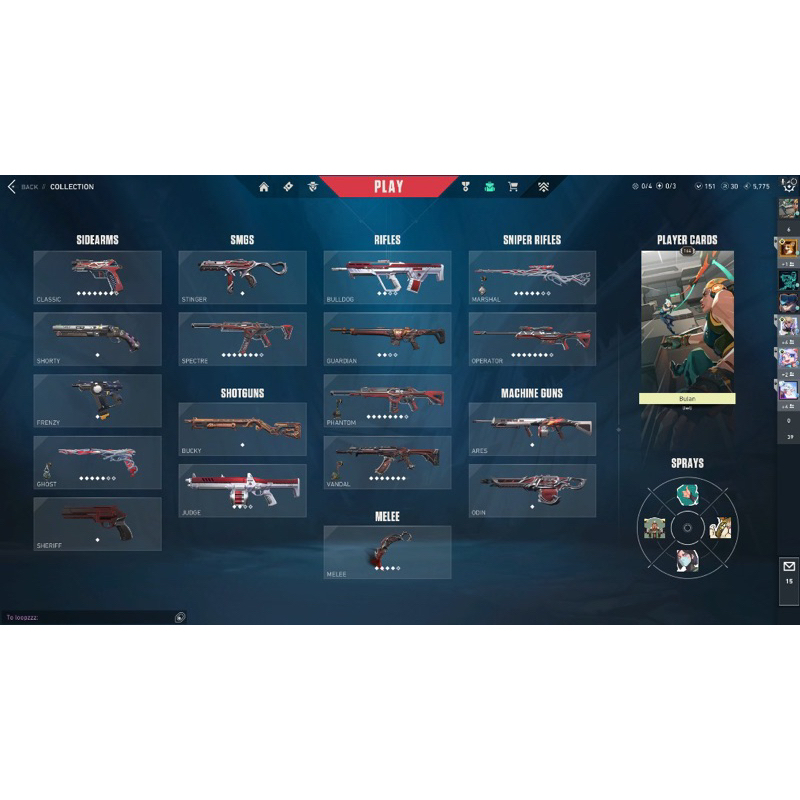 Valorant Account Budget Tenz Red layout | Shopee Malaysia