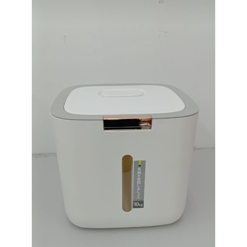 10kg ECOCO Rice Storage Container Rice Box Insect Moisture Proof Sealed ...
