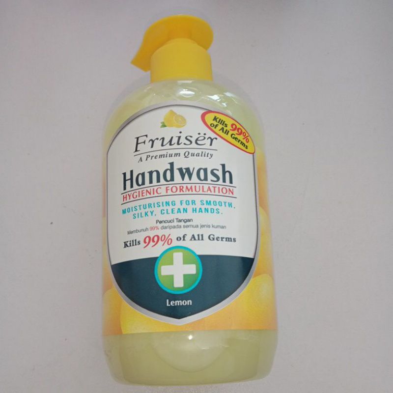 FRUISER HAND WASH LEMON 500 ML | Shopee Malaysia