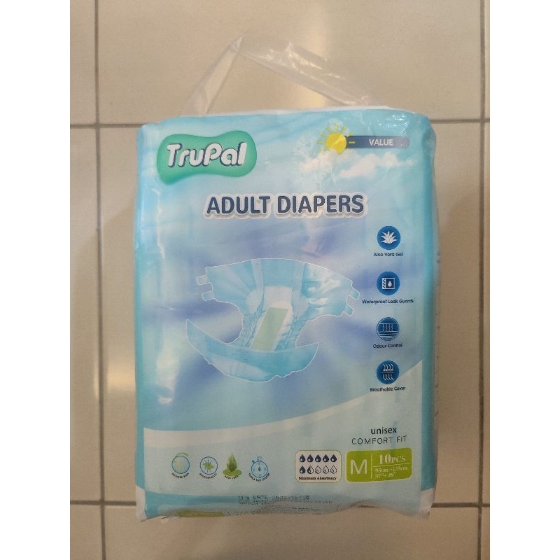TRUPAL Adult Diapers m10 | Shopee Malaysia