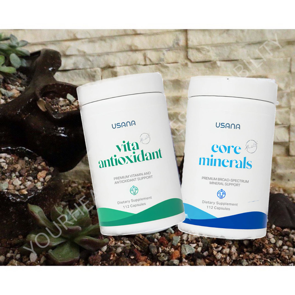 Usana CellSentials [Core Minerals Plus+VITA-AO]基本营养素 | 100% Original ...