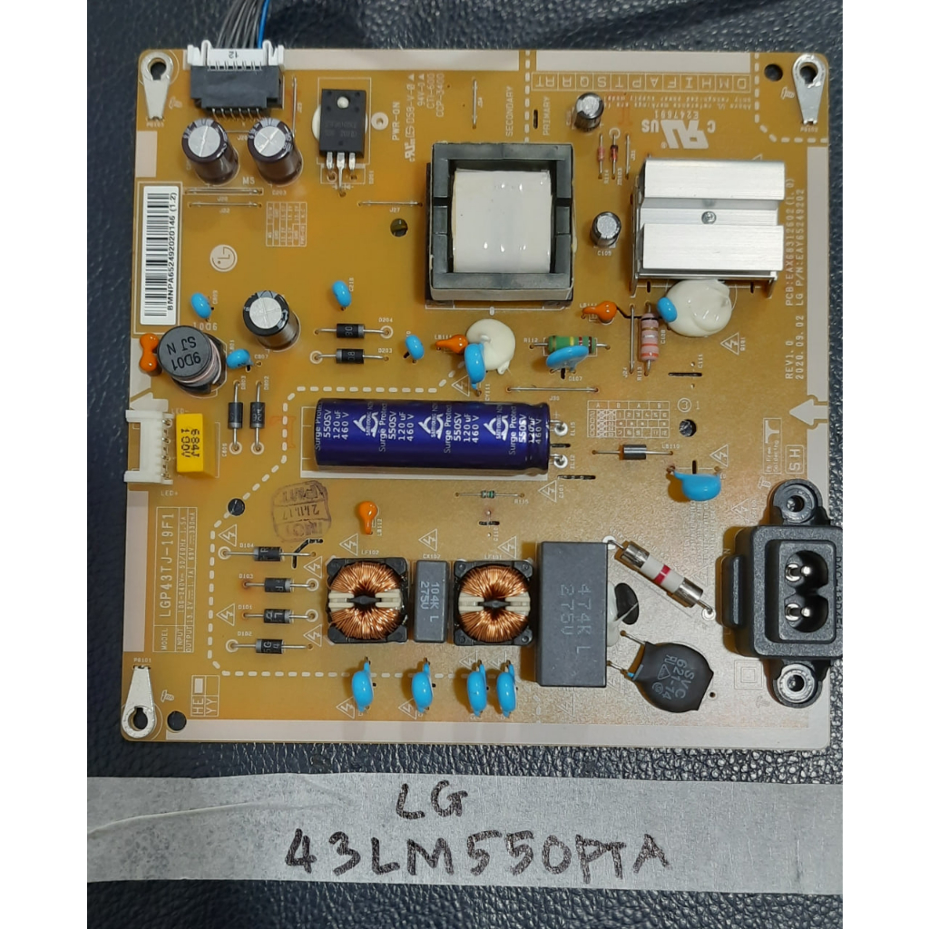 ORIGINAL POWERBOARD LG 43LM5500PTA | Shopee Malaysia