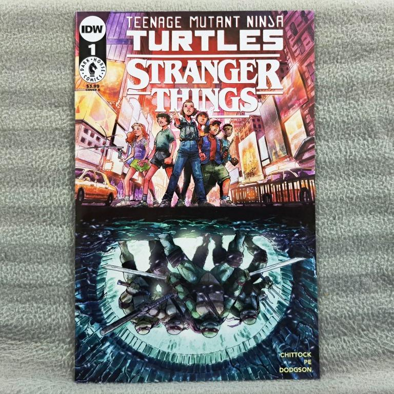 Teenage Mutant Ninja Turtles/Stranger Things #1 (IDW Publishing) I-P ...
