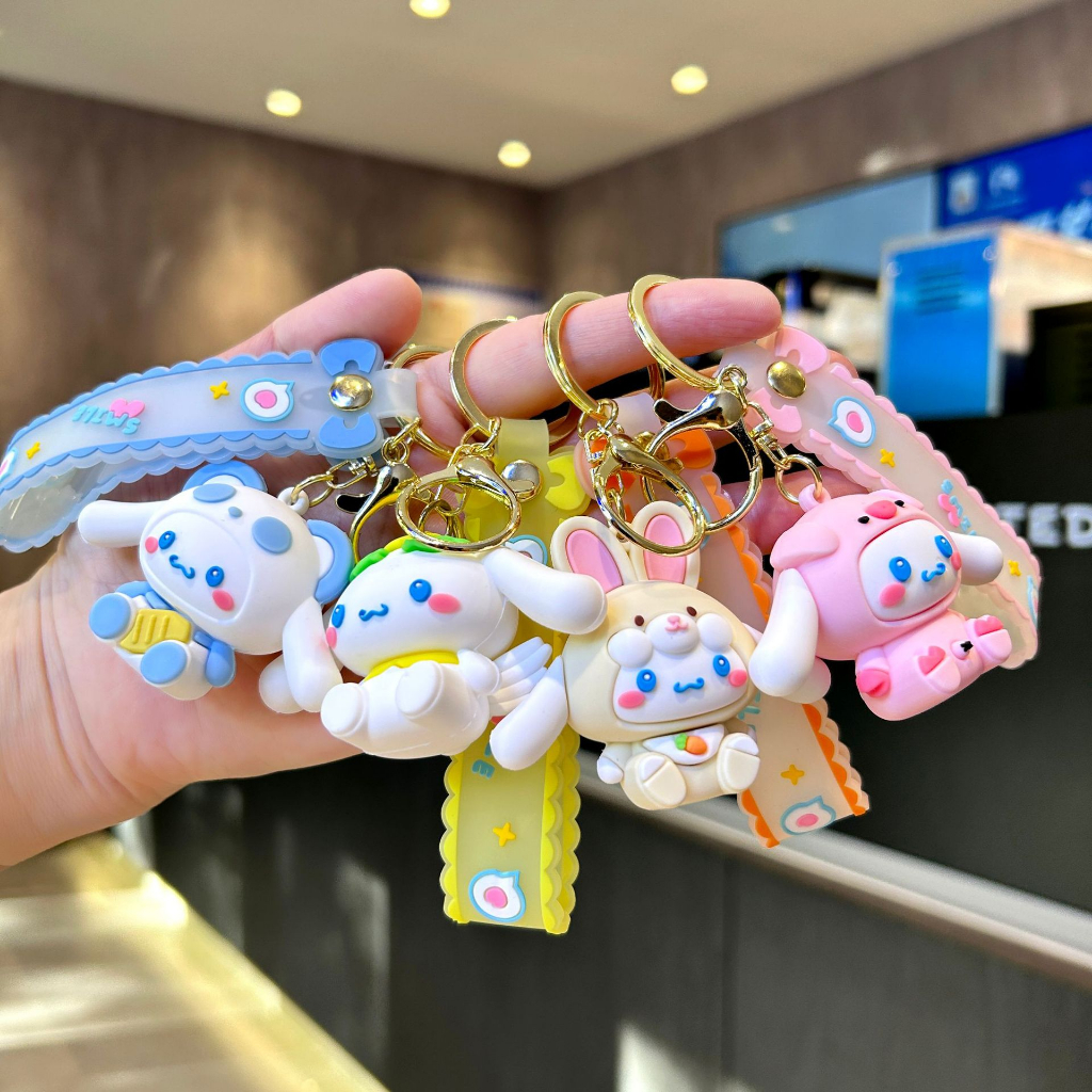 Cinnamoroll keychain Sanrio keychain birthday gift | Shopee Malaysia
