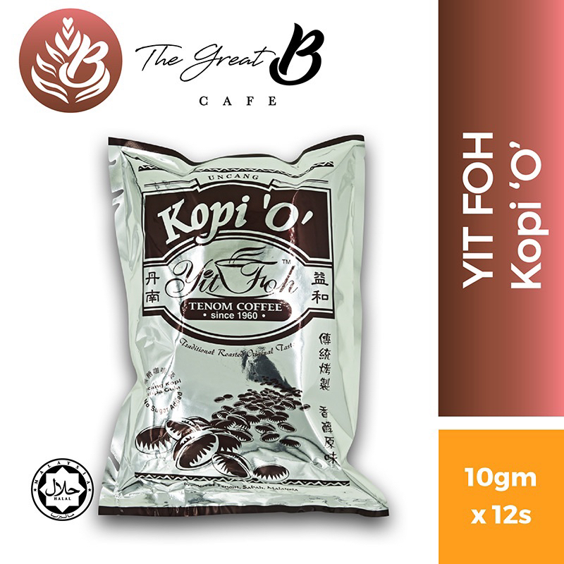 Yit Foh Tenom Coffee - Kopi O 12s x 10gm | Shopee Malaysia