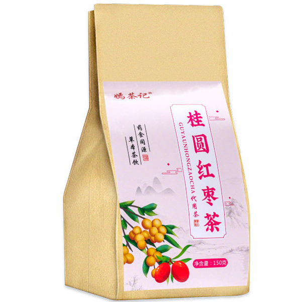 Foodco. Longan Jujube Tea 桂圆红枣茶 女人姨妈茶枸杞姜茶袋泡 养生花茶 Flower Tea Healthy Tea ...