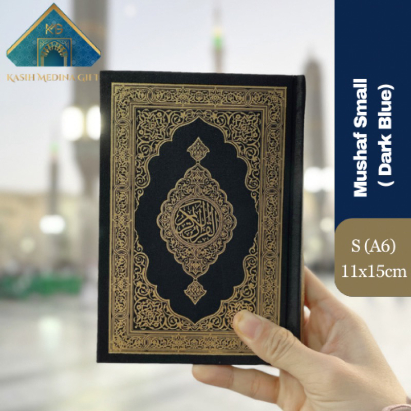 Al-Quran Mushaf Madinah Small (Dark Blue) | Shopee Malaysia