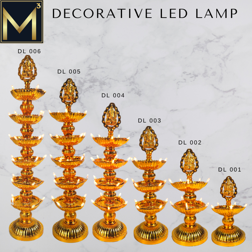 Decorative Led Lamp Kuthu Vilakku LED Lights/Home Decor/Festival ...