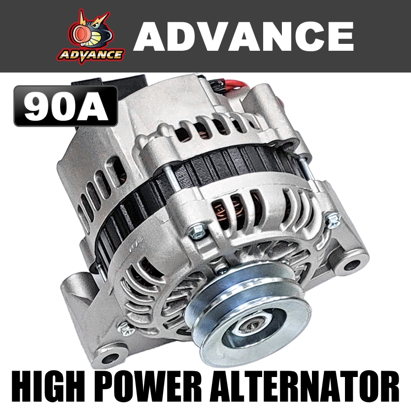 Mercedes-Benz W123 Diesel engine HIGH POWER ALTERNATOR 90A [90A2V3P ...
