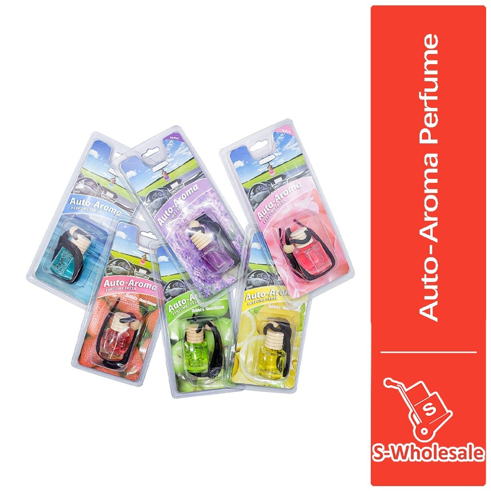 S-wholesale Auto Aroma Car Perfume Air Freshener 8ml Pewangi Car ...