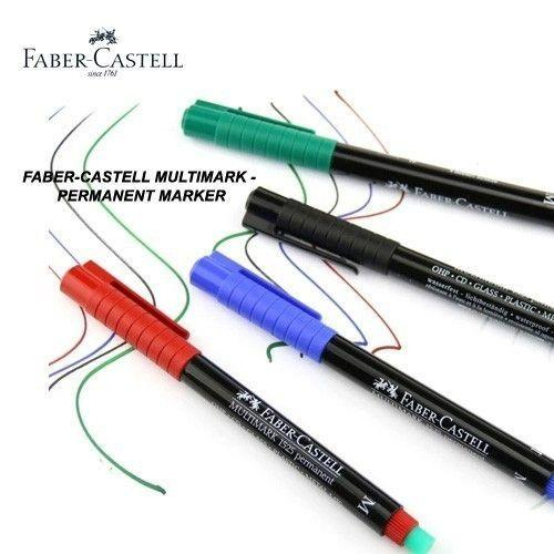 Faber Castell Slim Permanent Marker Pen 1564 | Shopee Malaysia