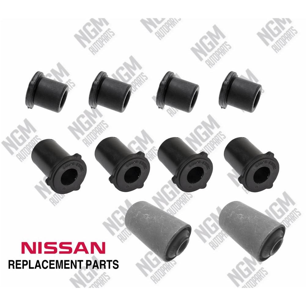 [NISSAN] NAVARA D40 REAR LEAF SPRING BUSH 1CAR 10PCS | Shopee Malaysia