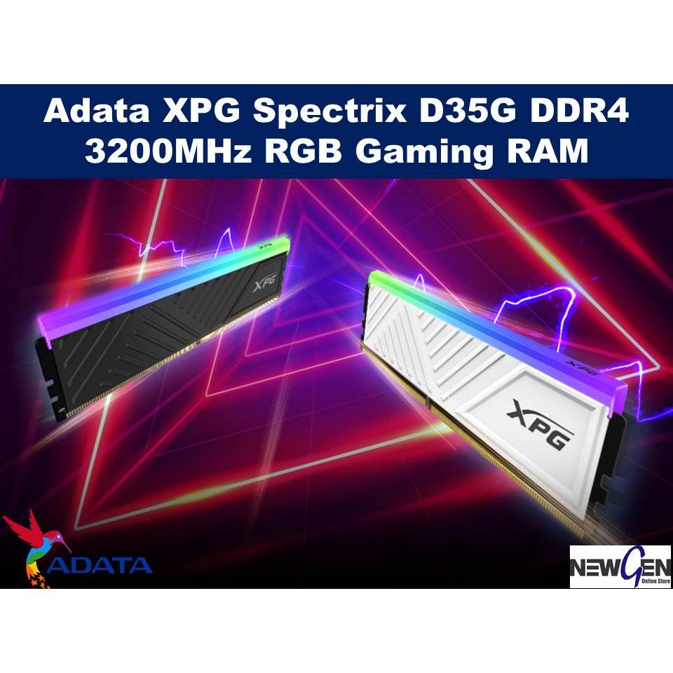 Adata XPG Spectrix D35G DDR4 3200MHz RGB Gaming RAM | Shopee Malaysia