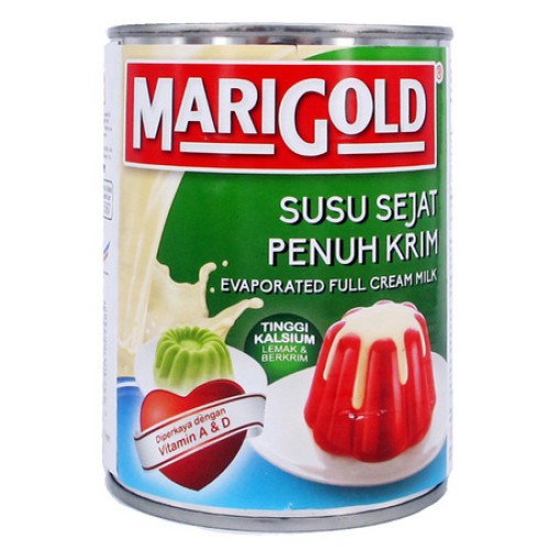 MARIGOLD EVAPORATED FULL CREAM MILK 390GM | Shopee Malaysia