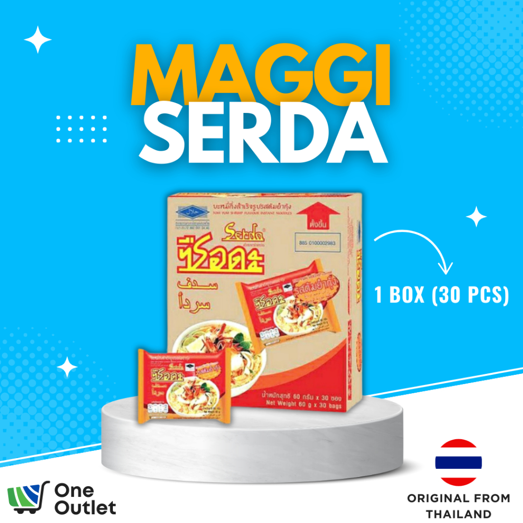 Maggie Serda Instant Noodle Maggie Tomyam Segera Original Thailand ...