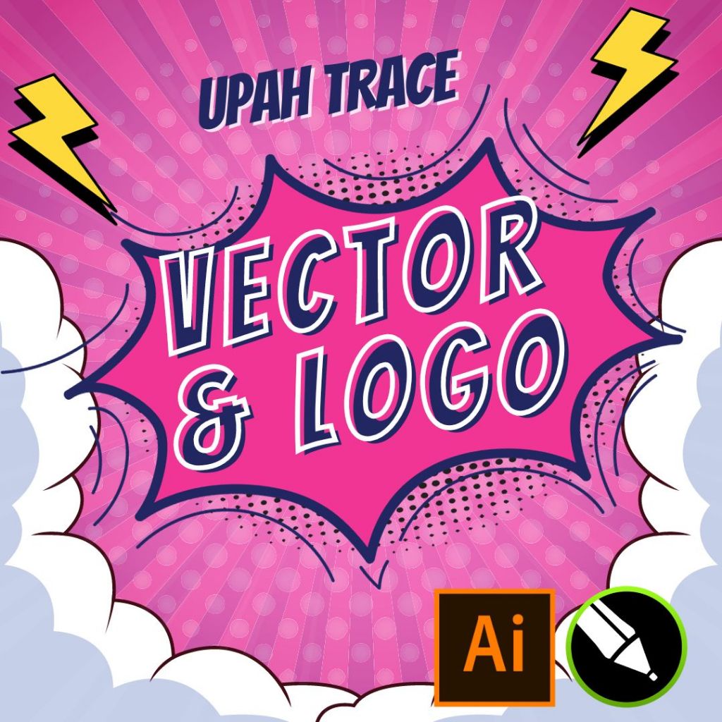 TRACING LOGO MURAH | AI | CORELDRAW I EPS | PDF I JPEG | Shopee Malaysia