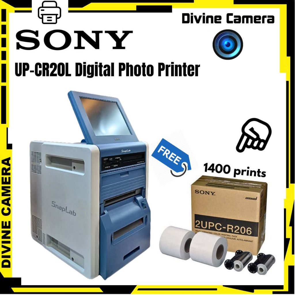 Sony UPCR20L SnapLab Digital Photo Printer (USED/2nd Hand) | Shopee ...