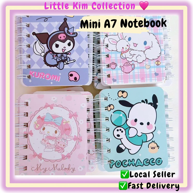 【LITTLE KIM COLLECTION】80 Sheets Cute Sanrio Kuromi Melody Pachacco ...