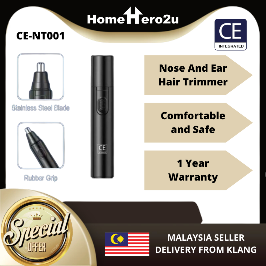 CE Integrated CE-NT001 Nose And Ear Hair Trimmer / CEI - Homehero2u ...