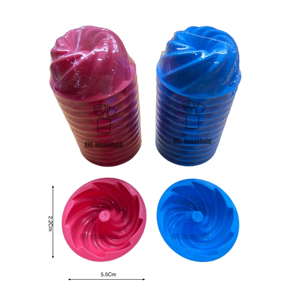 Acuan Kaswi Acuan Puding Kuih Lapis Spiral Mold Acuan Puding Acuan ...