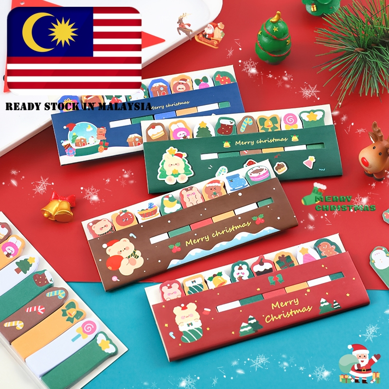 *CLEARANCE*🎄Xmas Special🎄Cute Cartoons Merry Christmas Mini Index ...
