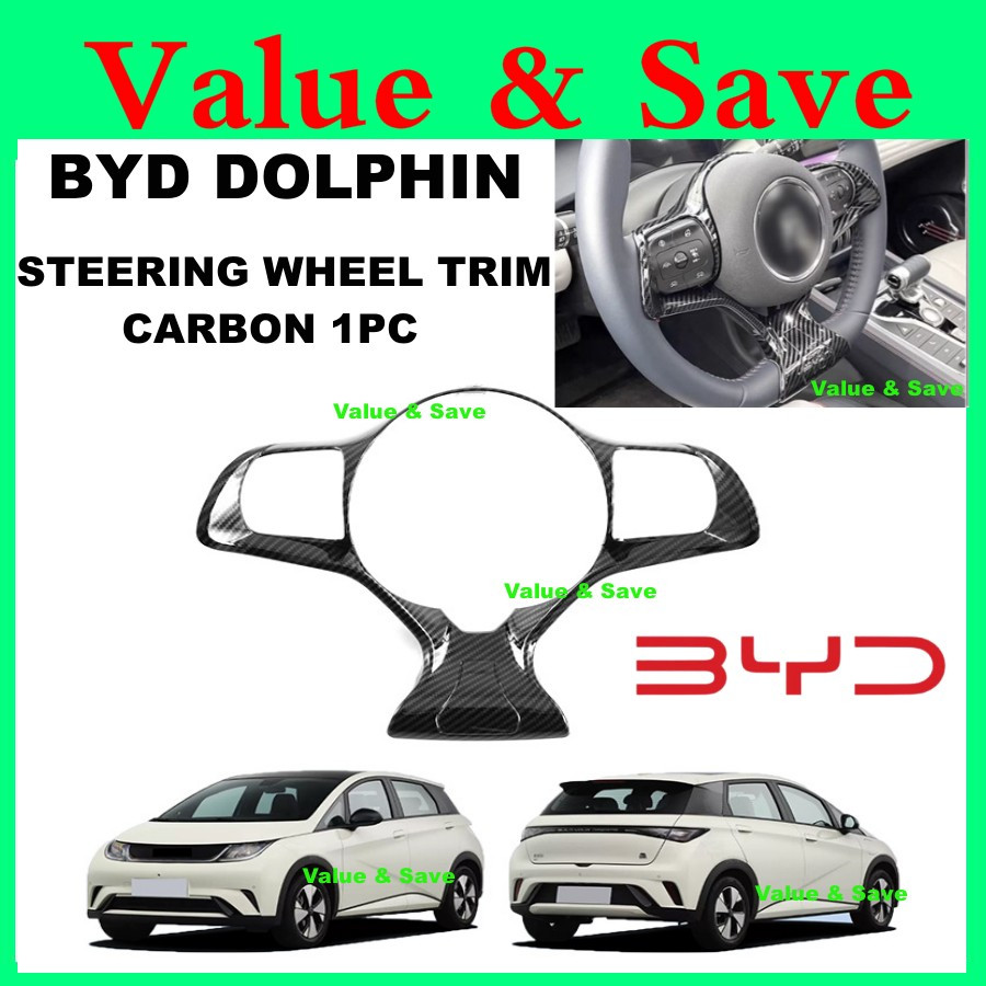 BYD Atto3 Atto 3 2022 - 2025 Yuan Plus Dolphin Carbon Fiber Car Inner ...