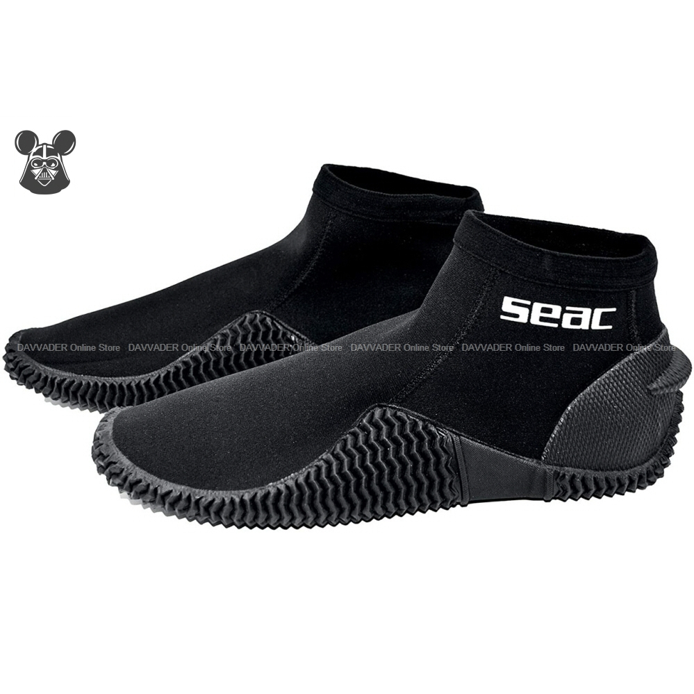 SEAC Sub Low Cut 2mm Tropic Dive Booties Diving Boots Ankle *Original ...